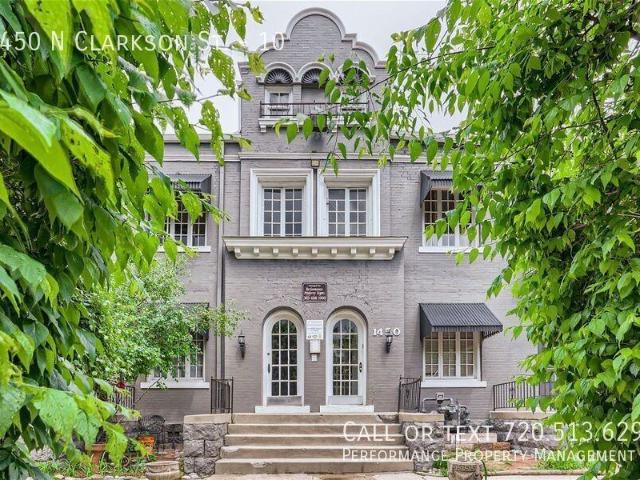 1 Bedroom Apartment for Rent at 1450 N Clarkson St #10, Denver, CO 80218 Capitol Hill