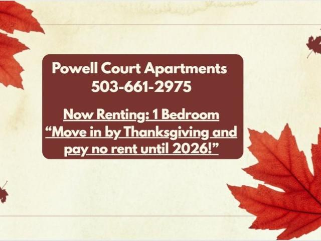1 Bedroom Apartment for Rent at 16920 Se Powell Blvd #24, Portland, OR 97236 Centennial