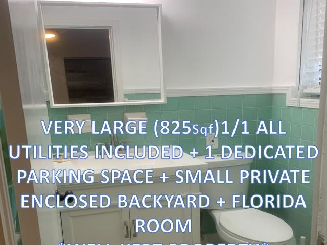 1 Bedroom Apartment for Rent at 1830 Jackson Street, Hollywood, FL 33020 Parkside