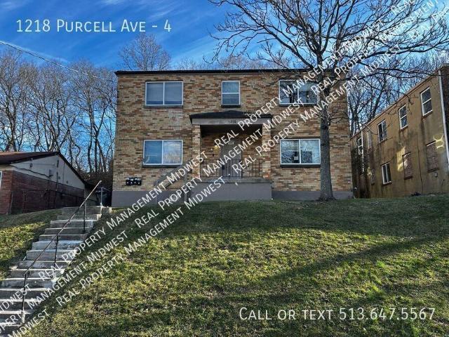 1 Bedroom Apartment for Rent at 1218 Purcell Ave #4, Cincinnati, OH 45205 East Price Hill