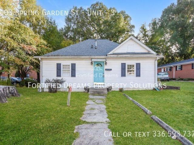 1 Bedroom Apartment for Rent at 2003 Spring Garden St #3, Greensboro, NC 27403