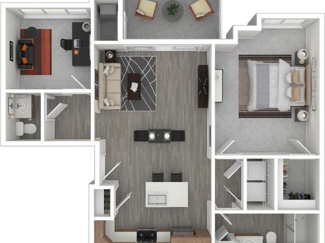 1 Bedroom Apartment for Rent at 2100 Haddonfield Rd #4207, Pennsauken, NJ 08110