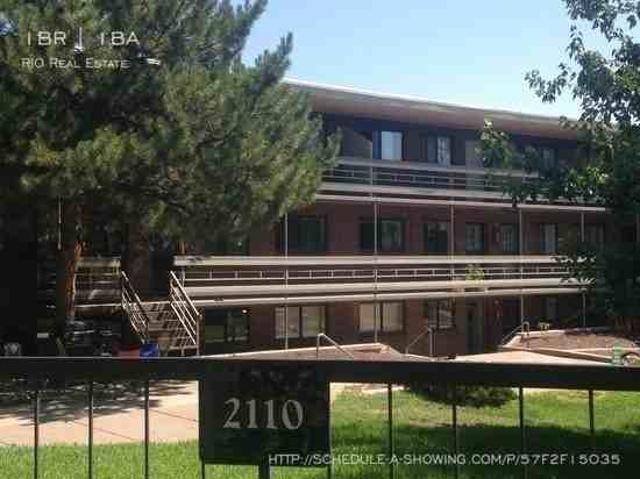 1 Bedroom Apartment for Rent at 2110 N Williams St #110, Denver, CO 80205 City Park West