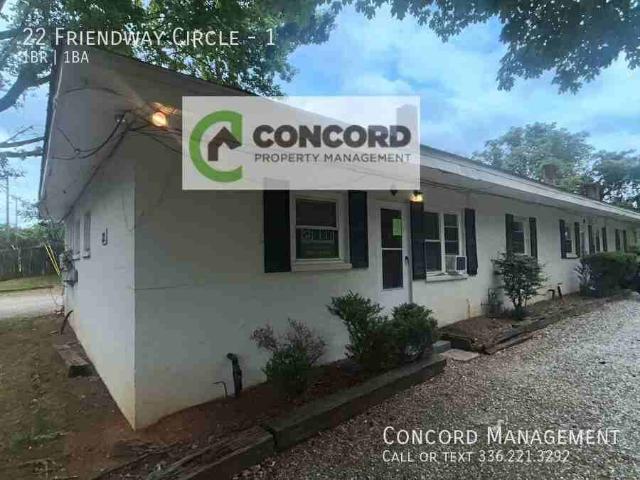 1 Bedroom Apartment for Rent at 22 Friendway Cir #1, Greensboro, NC 27409