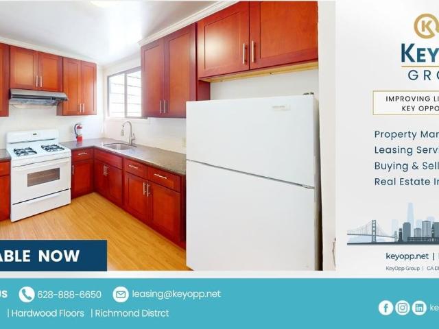 1 Bedroom Apartment for Rent at 3421 Anza St #5, San Francisco, CA 94121 Central Richmond