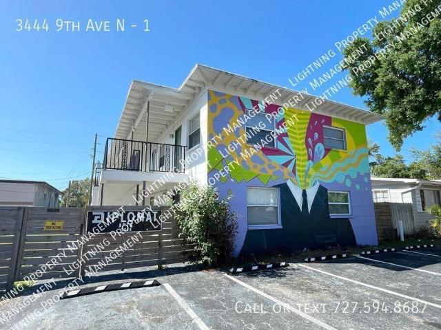 1 Bedroom Apartment for Rent at 3444 9th Ave N #1, St. Petersburg, FL 33713 United Central