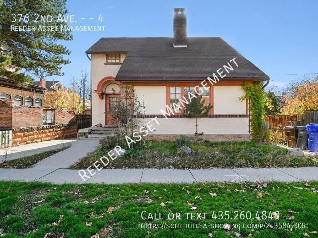1 Bedroom Apartment for Rent at 376 E 2nd Ave #4, Salt Lake City, UT 84103 Greater Avenues