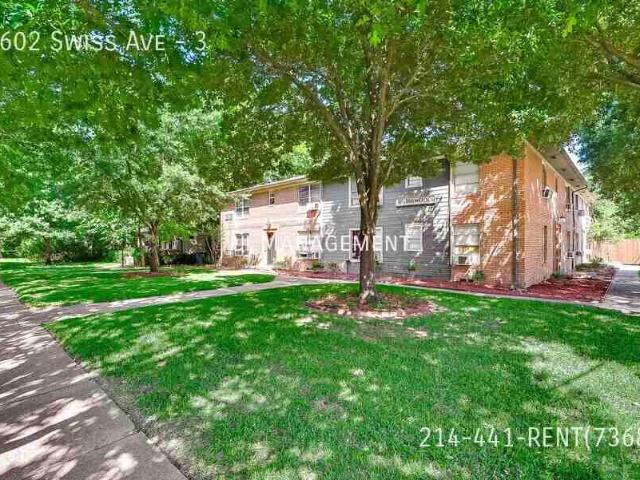 1 Bedroom Apartment for Rent at 4602 Swiss Ave #3, Dallas, TX 75204 Peak's
