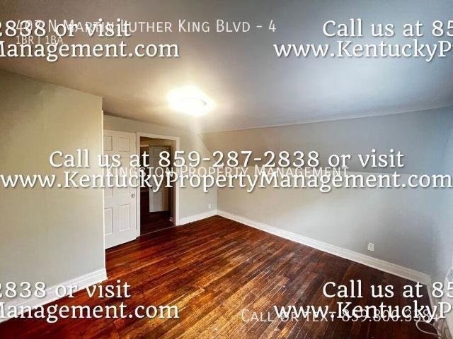 1 Bedroom Apartment for Rent at 407 N Martin Luther King Blvd #4, Lexington, KY 40508