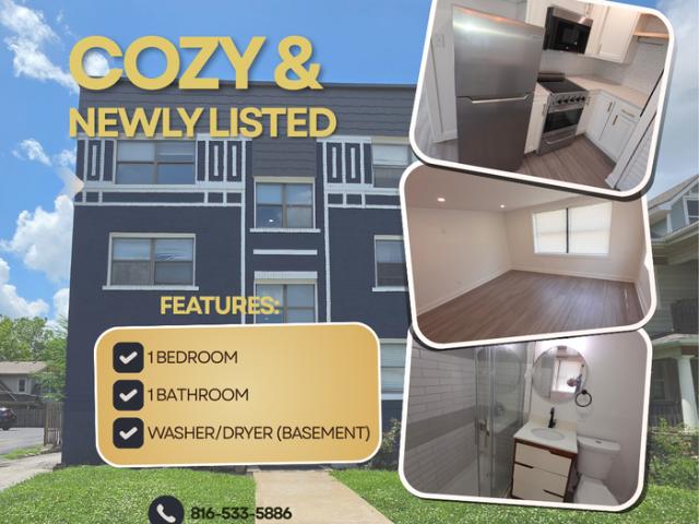 1 Bedroom Apartment for Rent at 4042 Harrison St #302, Kansas City, MO 64110 South Hyde Park