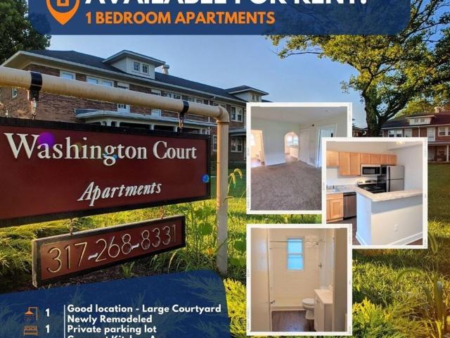 1 Bedroom Apartment for Rent at 5901 E Washington St #37, Indianapolis, IN 46219 Irvington