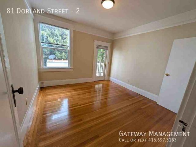 1 Bedroom Apartment for Rent at 81 Dorland St #2, San Francisco, CA 94110 Mission Dolores
