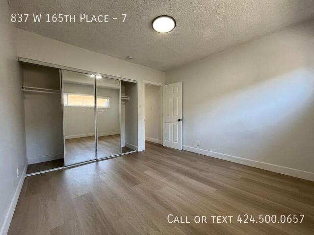 1 Bedroom Apartment for Rent at 837 W 165th Pl #7, Los Angeles, CA 90247 Harbor Gateway North