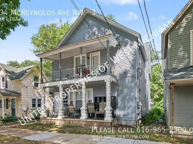 1 Bedroom Apartment for Rent at 934 Mcreynolds Ave Nw #3, Grand Rapids, MI 49504 West Grand