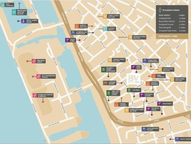 1 bedroom apartment for rent in Norfolk Street, Liverpool, Merseyside, L1