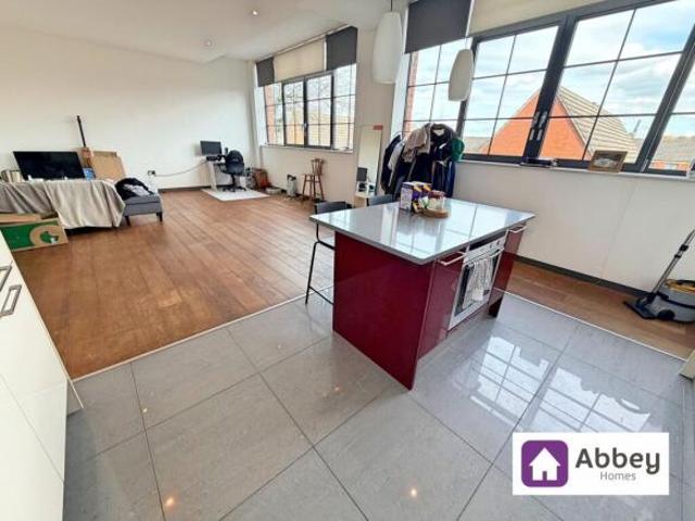 1 bedroom apartment for rent in Abbey Park Road, The Shoe Factory, LE4