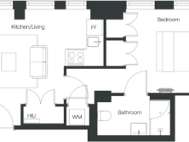 1 bedroom apartment for rent in Dolphin Square, Chichester St, Pimlico, London SW1V 3LX, UK, SW1V