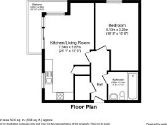 1 bedroom apartment for rent in Hornbeam Way, Manchester, Greater Manchester, M4