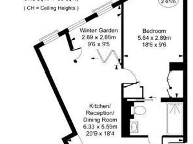 1 Bedroom Apartment For Rent In Sun Street