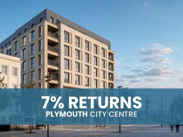 1 bedroom apartment for sale in Fully Managed Plymouth Flat, Plymouth City Centre – 6.5% Rental Yields | Prime Buy to Let Investment, PL1