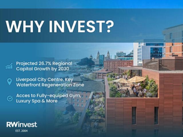 1 bedroom apartment for sale in The Mill, Liverpool City Centre, L1