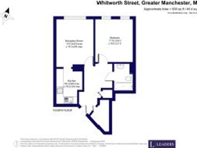 1 bedroom apartment for sale in Whitworth Street, Manchester, Greater Manchester, M1