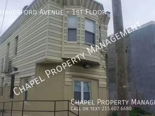 1 Bedroom Apartment in West Philadelphia 5108 Haverford Ave #.