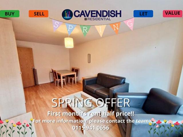 1 Bedroom Apartment To Rent In Lexington Place, Plumptre Street, Nottingham, Nottinghamshire, NG1