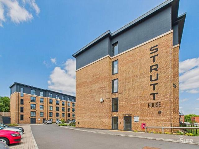 1 Bedroom Apartment To Rent In Strutt House, Erasmus Drive, Derby, DE1
