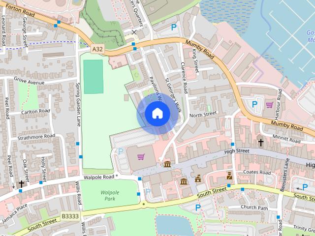 1 bedroom apartment to rent St. Georges Walk, Gosport, PO12