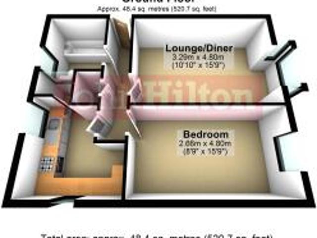 1 bedroom ground floor flat for rent in Bursted Close, Brighton, BN1
