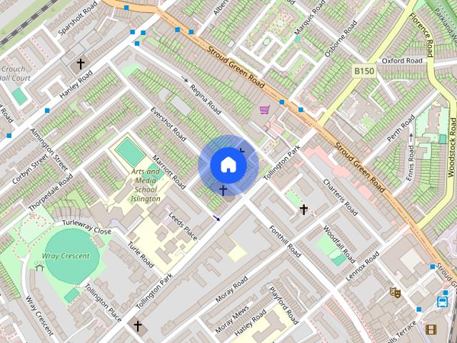 1 Bedroom Ground Floor Garden Flat – Evershot Road, Finsbury Park, London N4
