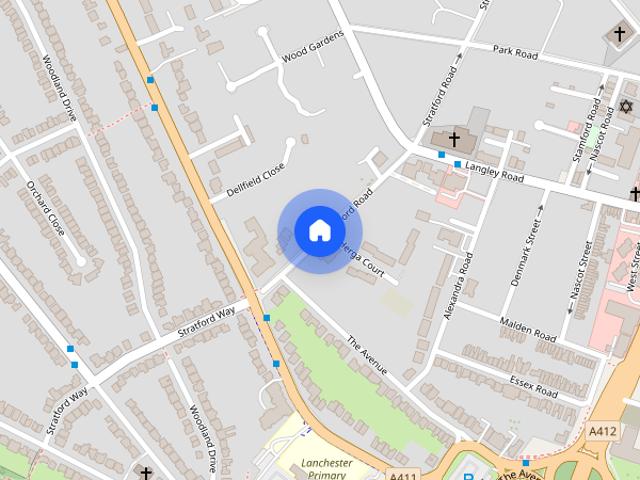 1 bedroom detached to rent Stratford Road, Watford, Hertfordshire, WD17