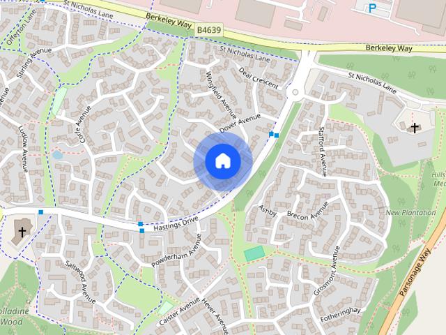 1 bedroom end of terrace house to rent
