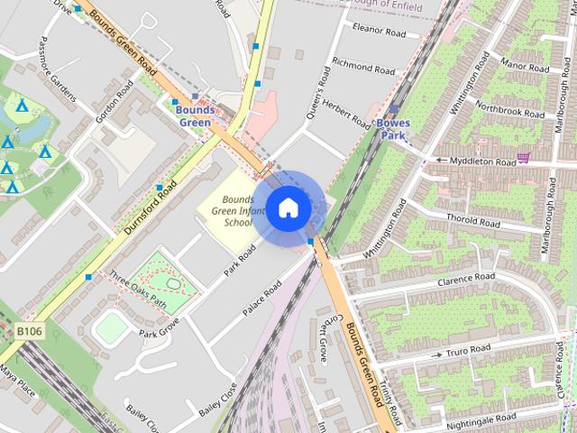 1 Bedroom Flat to Rent – Bounds Green / Bowes Park