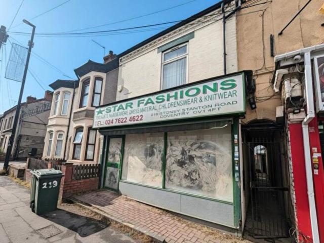 1 Bedroom Flat To Rent In Stoney Stanton Road, Coventry, CV1