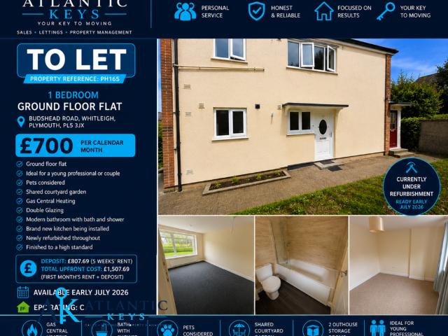 1 bedroom flat to rent
