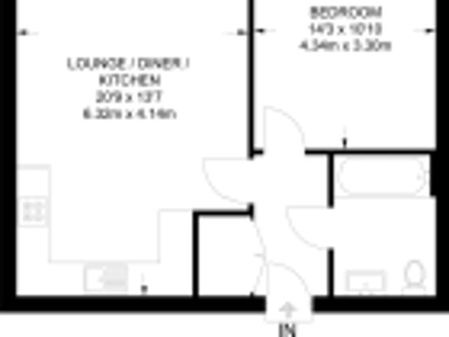 1 bedroom flat for sale in Essoldo Court, Watford, WD18