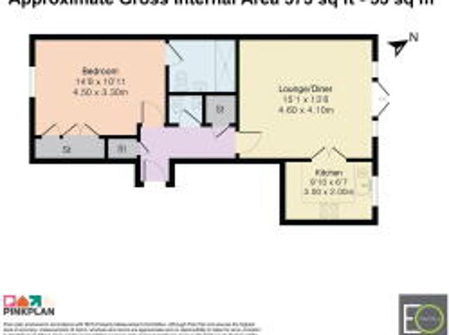 1 bedroom flat for sale in St. Georges Place, Cheltenham, GL50 3RF, GL50