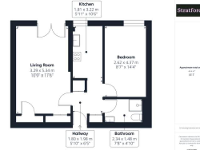 1 bedroom flat for rent in Warren Bank, Simpson, MK6