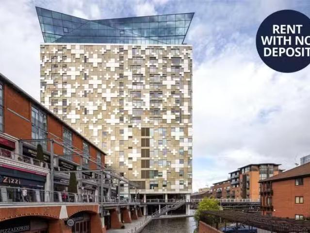 1 bedroom flat for rent in Wharfside Street, Birmingham, West.