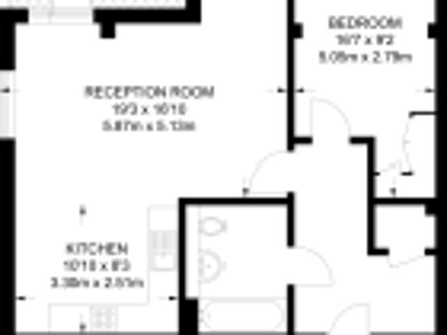 1 bedroom flat for rent in Blagdon Road, NEW MALDEN, KT3