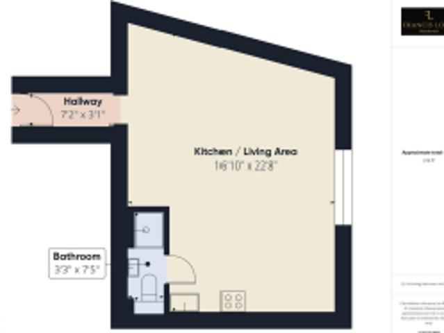 1 bedroom flat for rent in Brights House, Bournemouth, BH1
