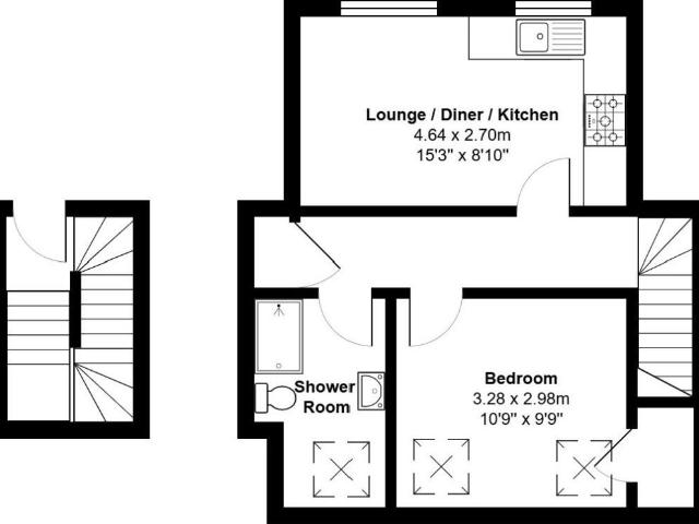 1 bedroom flat for rent in Caine Road, Bristol, BS7