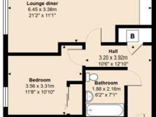 1 bedroom flat for rent in Ivory Court, Queen Mary Avenue, London, E18