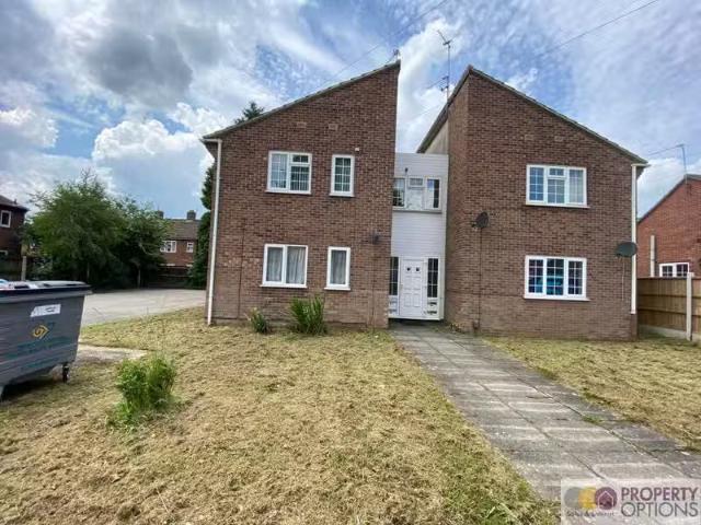 1 bedroom flat for rent in Lockington Close, Chellaston, Derby.