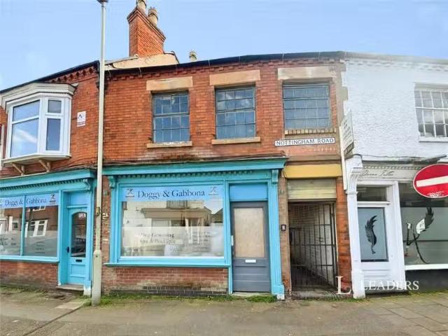 1 bedroom flat for rent in Nottingham Road, Loughborough, Leic.