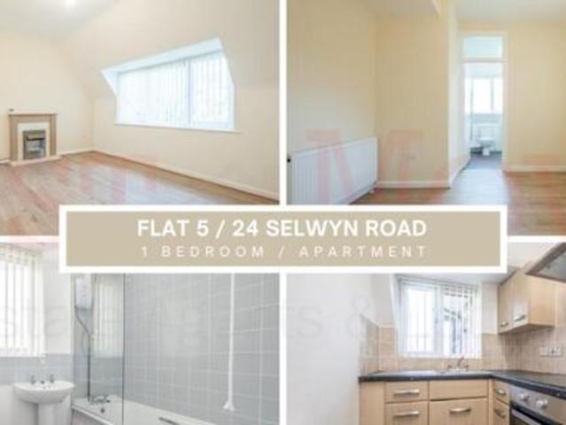 1 Bedroom Flat For Rent In Selwyn Road