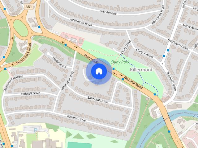 1 bedroom flat in Kelvin Drive, West End, Glasgow, G20 8QN