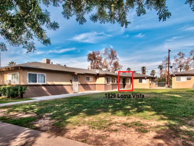 1 Bedroom Home for Rent at 1829 Loma Vista St #1, Riverside, CA 92507 Eastside